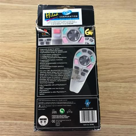 Playstation Ps1 Ascii Grip One Handed Controller Boxed Eur 9521
