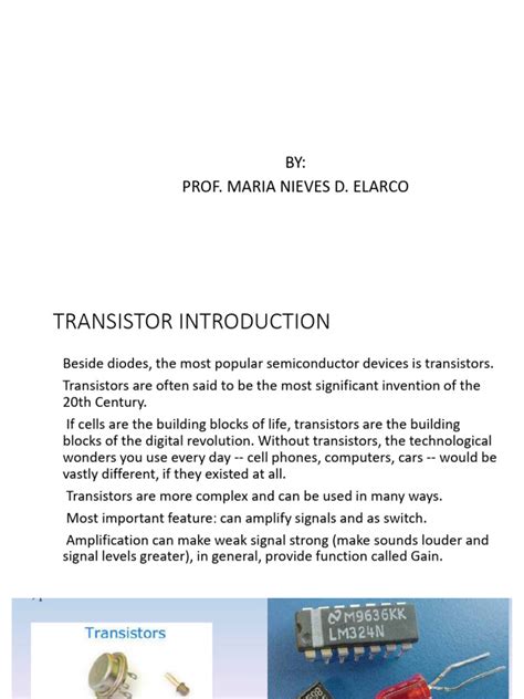 Bipolar Junction Transistors Pdf Amplifier Bipolar Junction Transistor