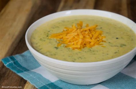 Crock Pot Express Broccoli Cheddar Cheese Soup Crock Pot Ladies