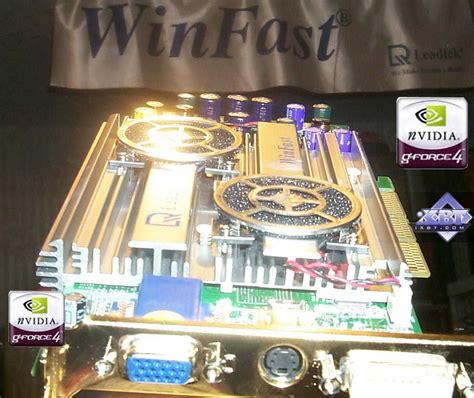 Leadtek Winfast A250ultra Td на базе Nvidia Geforce4 Ti 4600