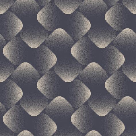 Premium Vector Modern Rhombus Grid Seamless Pattern Trend Vector Dotwork Abstract Background