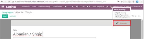 100 Expected Singleton When Deactivating Language · Issue 21418