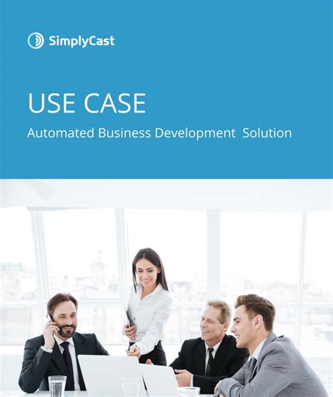 Automated Business Development Solution Use Case Simplycast