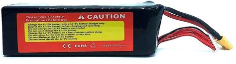 Zop Power Lipo Battery Xt Size Plug Mah Battery Capacity C Discharge Rate V Rc