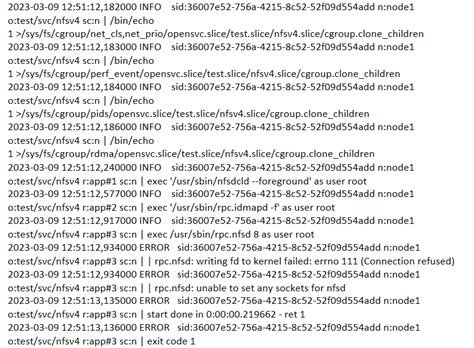 opensvc support for nfsv4 clustering on rhel 8 x · issue 605 · opensvc