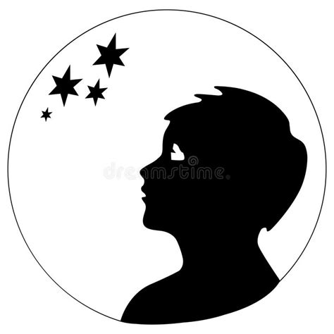 Profile Vector Boy Image Vector Illustration Stock Vector