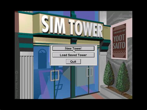 Sim Tower Old DOS Games Download For Free Or Play On Windows Online