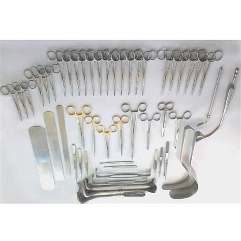 Laparotomy Set 104 Basic Laparotomy Instruments Set Economy Surgical