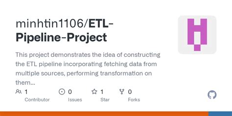Github Minhtin Etl Pipeline Project This Project Demonstrates The Idea Of Constructing