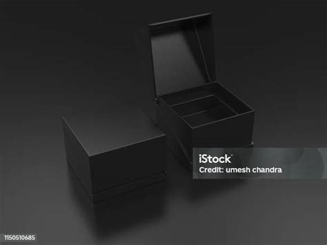 화이트 빈 하드 골판지 선물 또는 우편 물상자 모의 템플릿 3d 그림 0명에 대한 스톡 사진 및 기타 이미지 0명 검은색