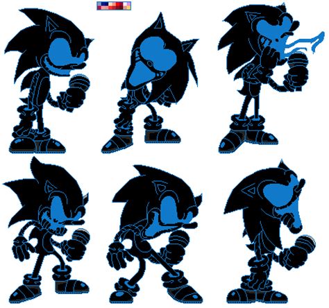 Pixilart Sonic Exe All Pose Base By Bfdi Ep Maker