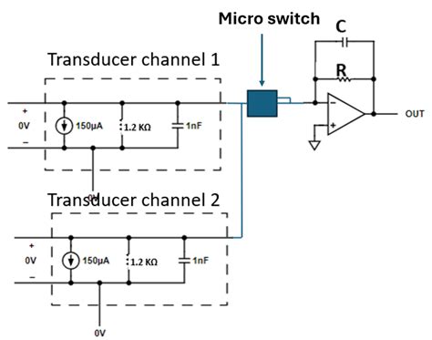 Micro Switch Capacitance On The Inverting Input Pin Of Operational Amplifier Electrical