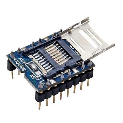 Mini Sd Card Mp3 Sound Module For Pic Arduino Wtv020 Sd At Rs 190 00 Sound Module Id