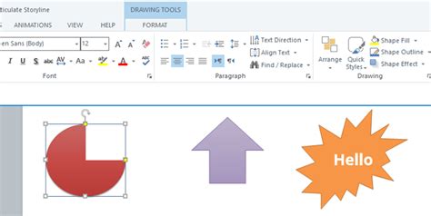 working with shapes and tables in articulate storyline 360 gpi blog