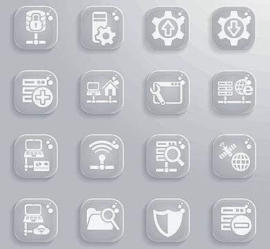 Server Icon Set Cluster Labels Hard Vector Cluster Labels Hard PNG