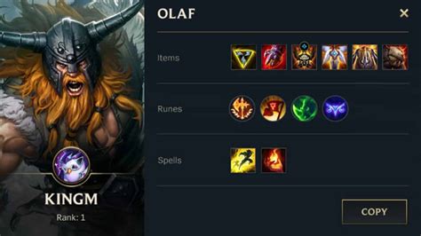 Build Item Dan Runes Olaf Terbaik Di Lol Wild Rift 2020 Spin Esports