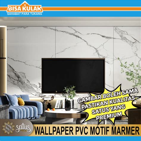 Jual Wallpaper Pvc Motif Marmer Pvc Marmer Elegan Dan Estetik Shopee Indonesia