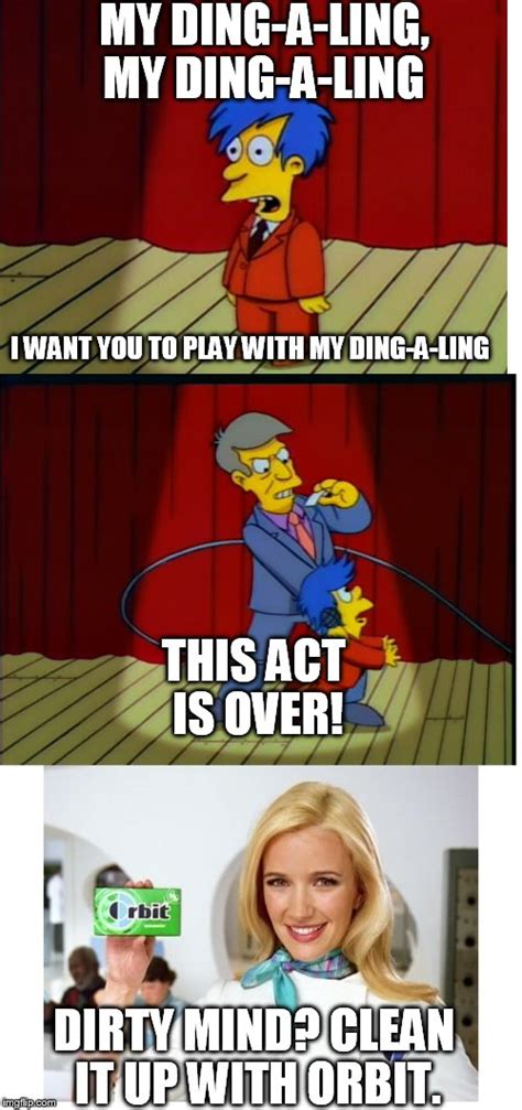 My Ding A Ling Simpsons