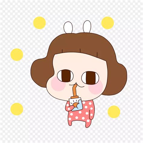 卡通手绘小妹png图片素材下载图片编号7385224 Png素材网