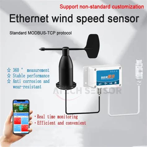 ethernet wind direction sensor output wireless transmission wind