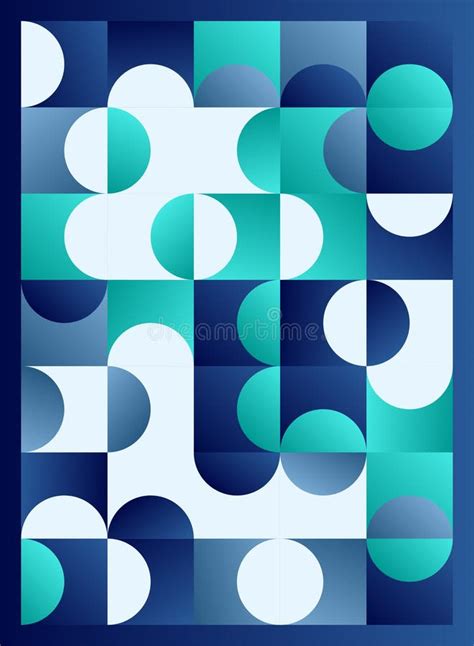 Abstract Geometric Poster Cover Flyer Designs Vector Illustration Stock Vector Illustration