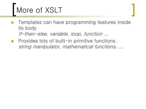Ppt Xslt Powerpoint Presentation Free Download Id6609325