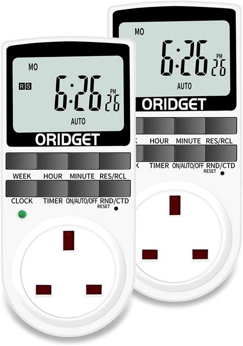 Defender Hour Segment Timer Switch Energy Saver Plug Standard Size Hour Plug In Timer