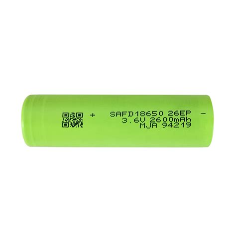 Safd 18650 26ep Explosion Proof Battery Evaluation Safd Worworf