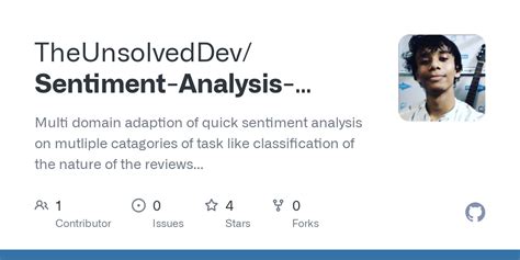 github theunsolveddev sentiment analysis with multi domain adaptation multi domain adaption