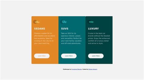 Frontend Mentor 3 Preview Card Coding Challenge Solution