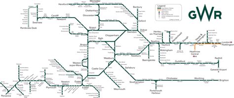 Transit Maps Submission Unofficial Map Routes Of The Great Western
