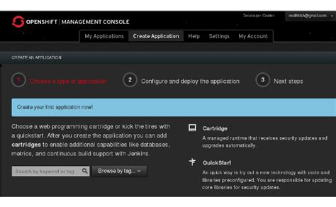 OpenShift Setup GWT Tutorial CodeTab