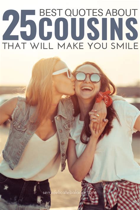 Cousins Sisters Quote