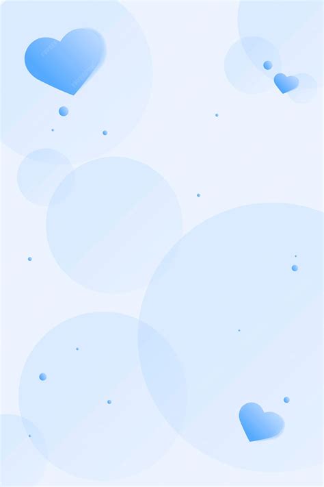 Free Vector Vector Cute Heart Bubble Pattern Background Free Vector Vector Cute Heart Bubble Pattern Background