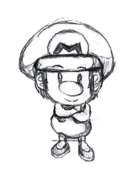 Baby Mario Drawing At Getdrawings Free Download