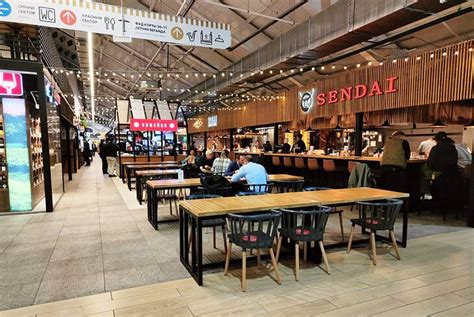 Морские ежи и фастфуд для веганов Топ 5 самых крутых фудкортов Москвы Сити