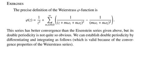 Solved Exercises The Precise Definition Of The Weierstrass