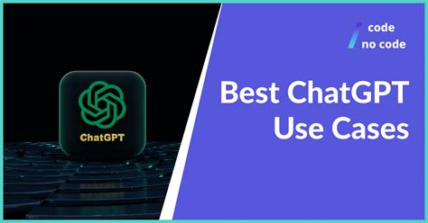 best chatgpt use cases