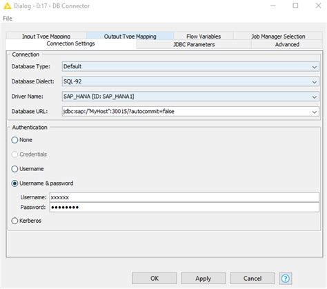 Connection Sap Hana Knime Analytics Platform Knime Community Forum
