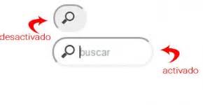 Botón buscar animado con HTML5 CSS3 tipo smartphone Antocas