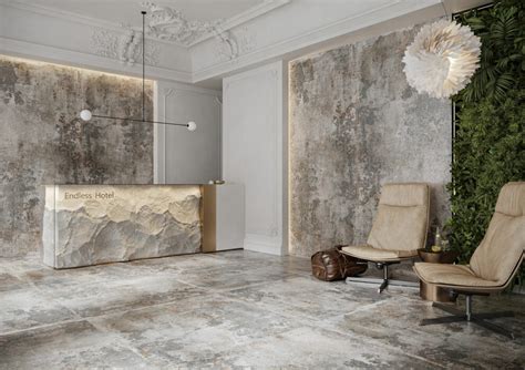 Endless Time Rust Lappato Silky Crystal 60 X 60 Cerrad