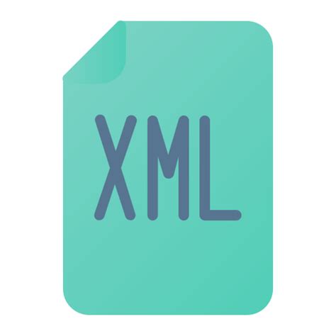 Document Extension File File Format File Type Format Xml Icon