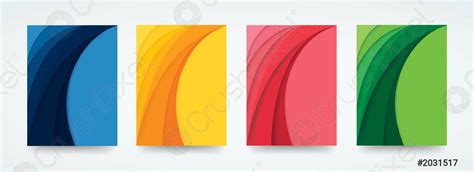 Colorful Curve Template Background Vector Illustration EPS10 Stock Vector 2031517 Crushpixel