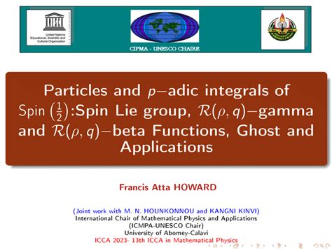 Pdf The 13th International Conference On Clifford Algebras And Their Applications In