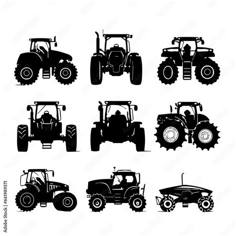 Tractor Svg Tractor Png Tractor Vector Tractor Illustration Tractor
