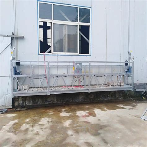 Aluminum Electric Hanging Scaffolding Used Suspended Platform Aerial Facade Gondola Scaffolding