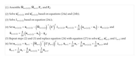 Of The Two Step Integration Method Download Scientific Diagram