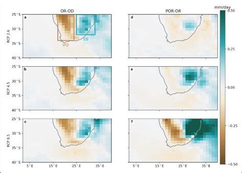 The Convective Precipitation Across 34°s Showing The Differences Download Scientific Diagram