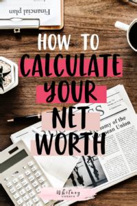 Net Worth Why It Matters And How To Calculate It Whitney Hansen Money Coaching