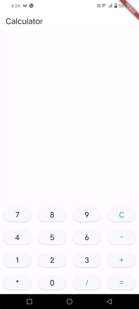 Sai Shriya Vishwanath On Linkedin Today I Made A Calculator Using Flutter It Was Very